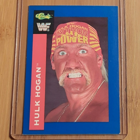 Other | Vintage Hulk Hogan Python Power Collectors Card | Poshmark